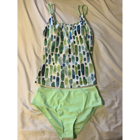 With Luv | Swim | Nwt With Luv Tankini Greenemerald Swimsuit Women ...